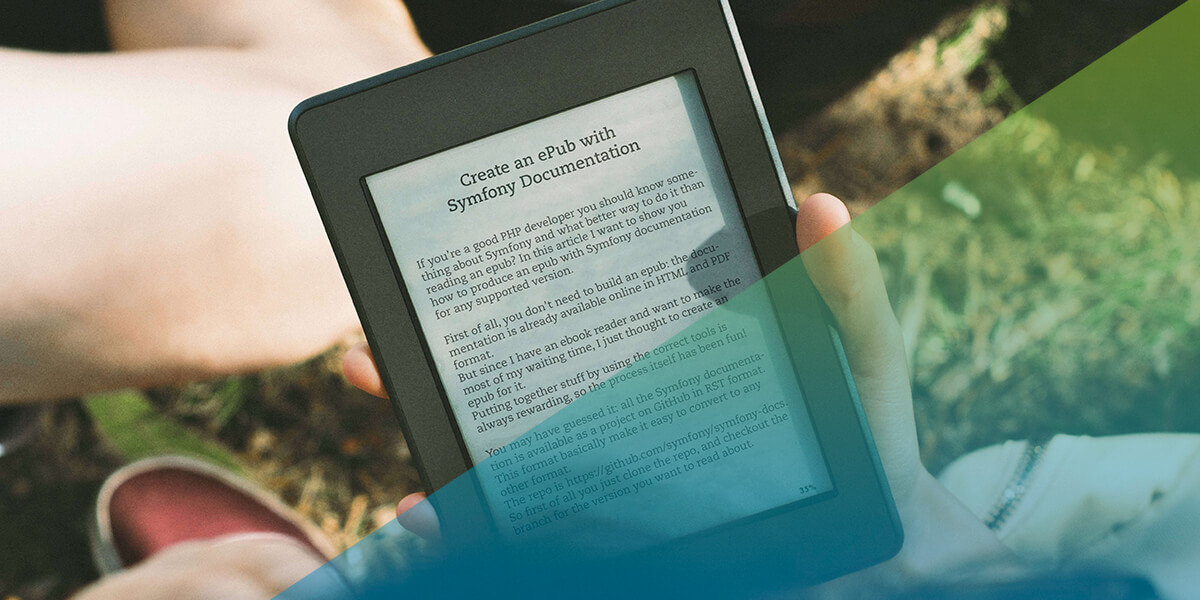 Create An Epub With Symfony Documentation Refactory Project